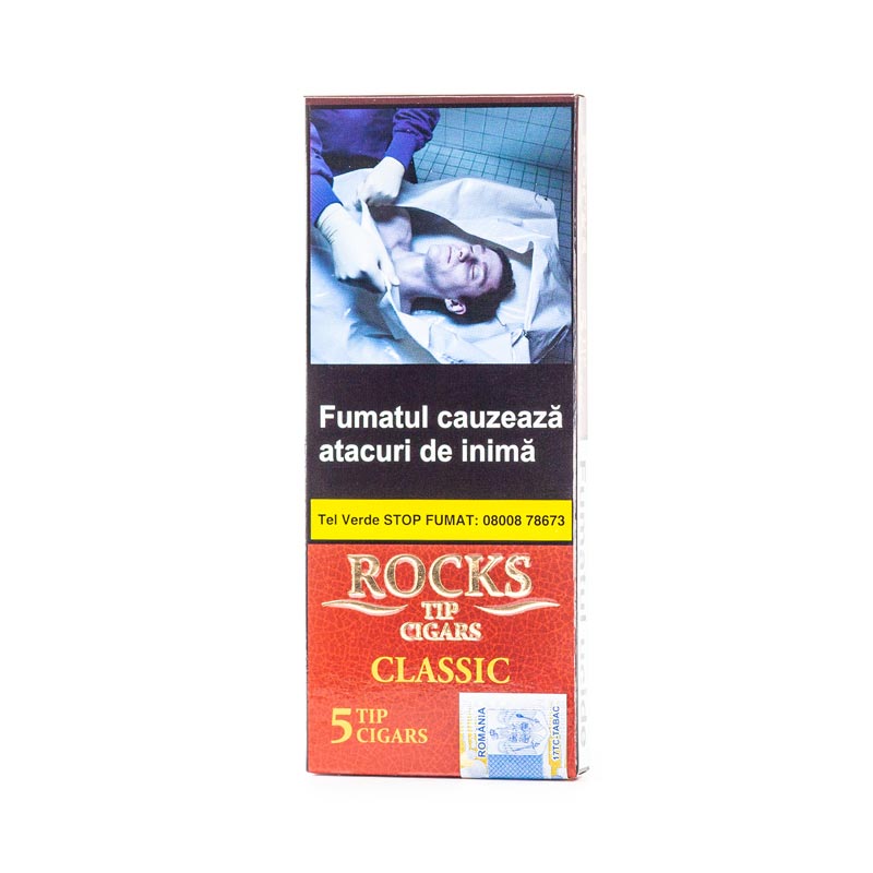 Pachet Tigari De Foi Rocks Tip Natural - 5 Bucati - eMAG.ro