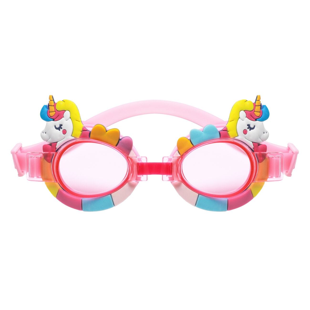 Ochelari de inot pentru copii cu unicorn, Roz, 3-6 ani - eMAG.ro