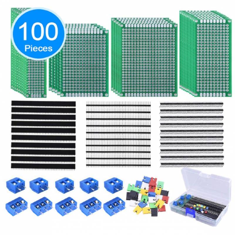 Set placi test cu conectori diversi, 100 buc - eMAG.ro