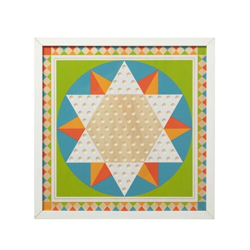 Joc de societate 2 in 1 Solitaire si Sah chinezesc Melissa & Doug - eMAG.ro