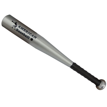 Bata de baseball, Aluminiu, 46 cm, Argintiu - eMAG.ro