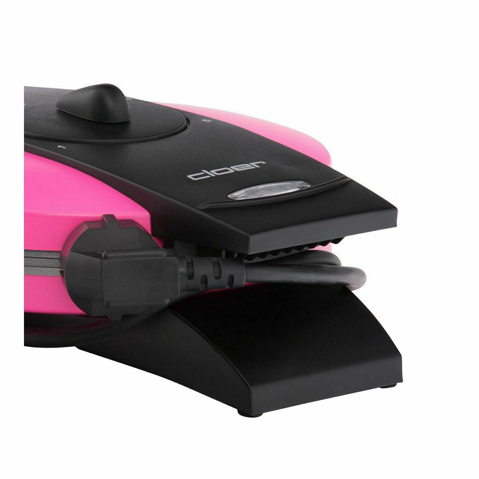 Aparat de preparat vafe Cloer 1627-1, 930 wati, 5 inimi, roz - eMAG.ro