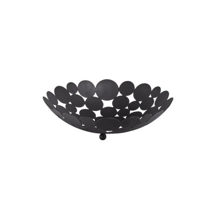 Fructiera Zeller, metal, 29x8.5 cm, negru - eMAG.ro