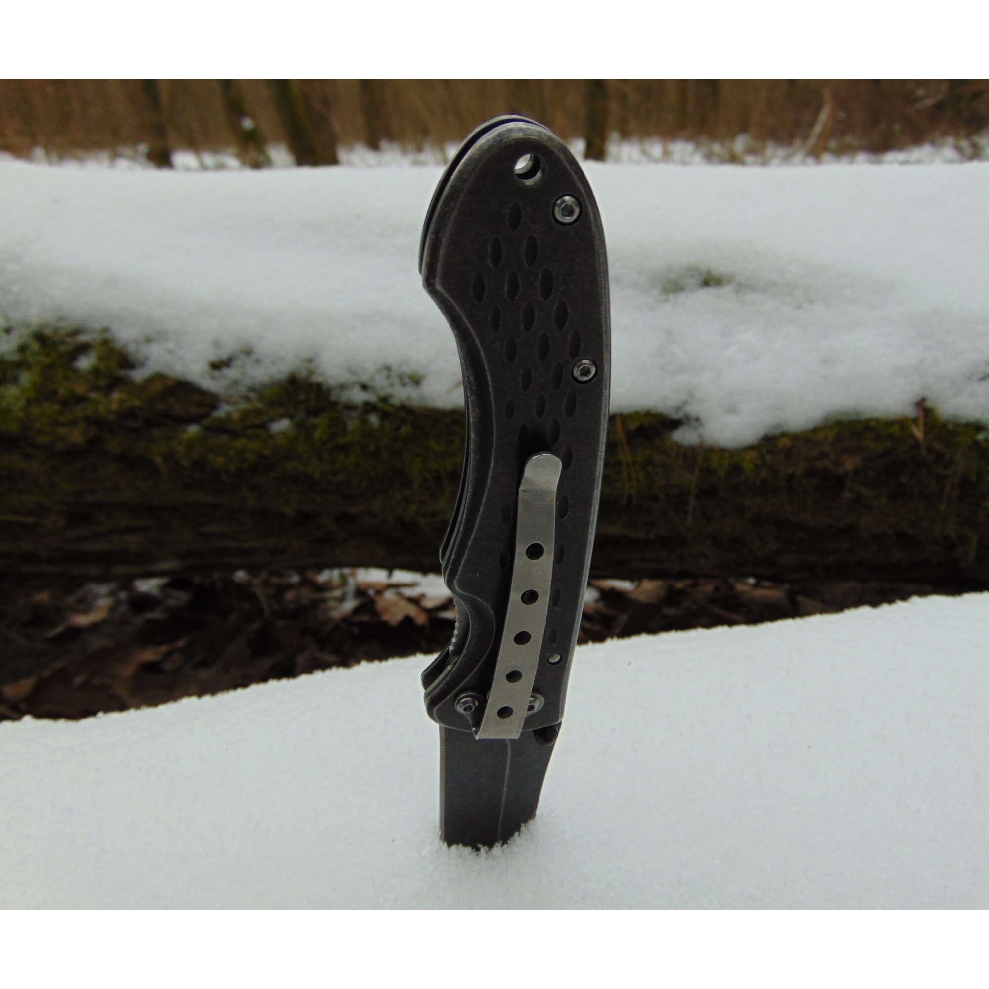 Cutit pliant Fox, Otel inoxidabil/Aluminiu, 19.5 cm, Negru - eMAG.ro