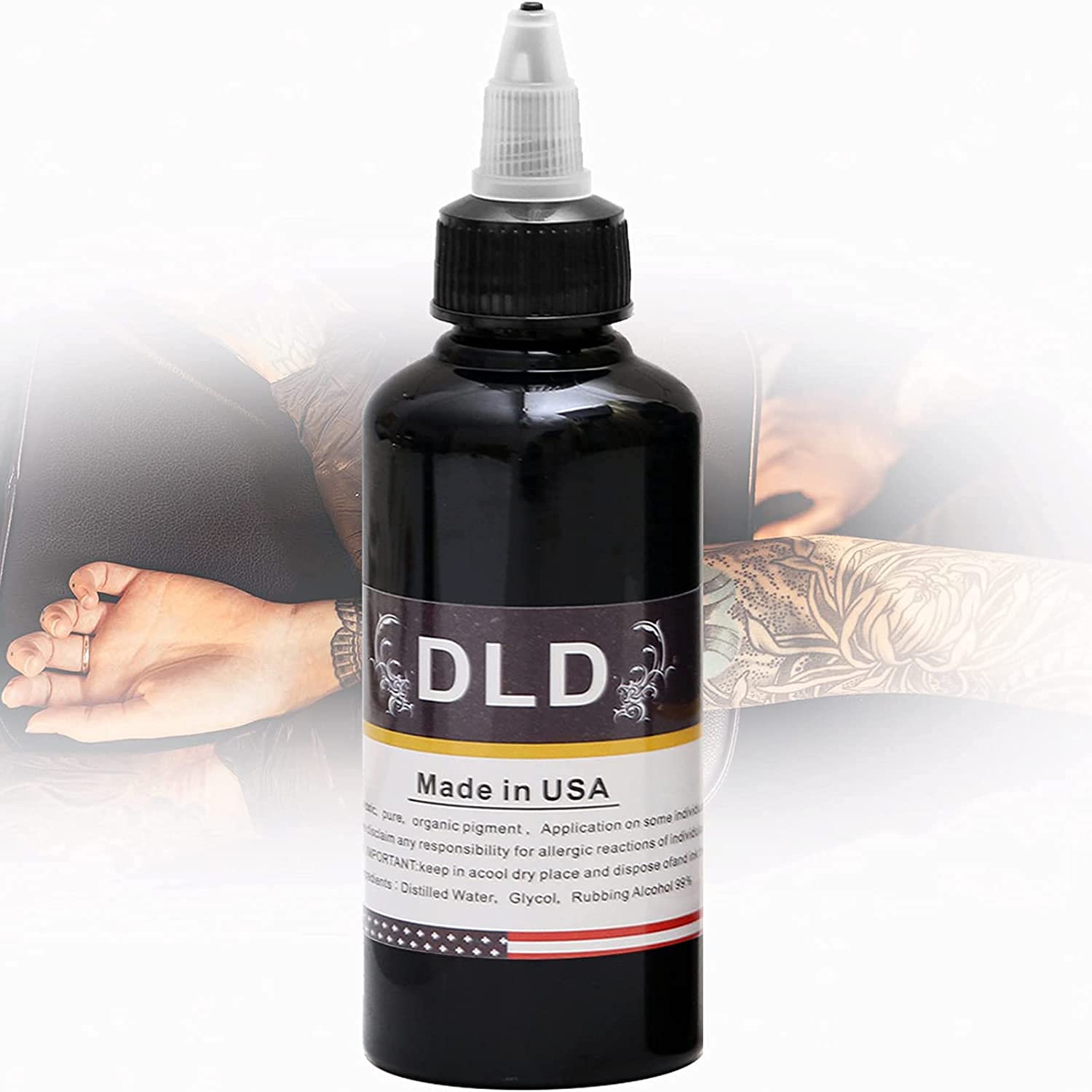 Pigment tatuaj permanent 60 ml, tus pentru tatuaje profesionale ...