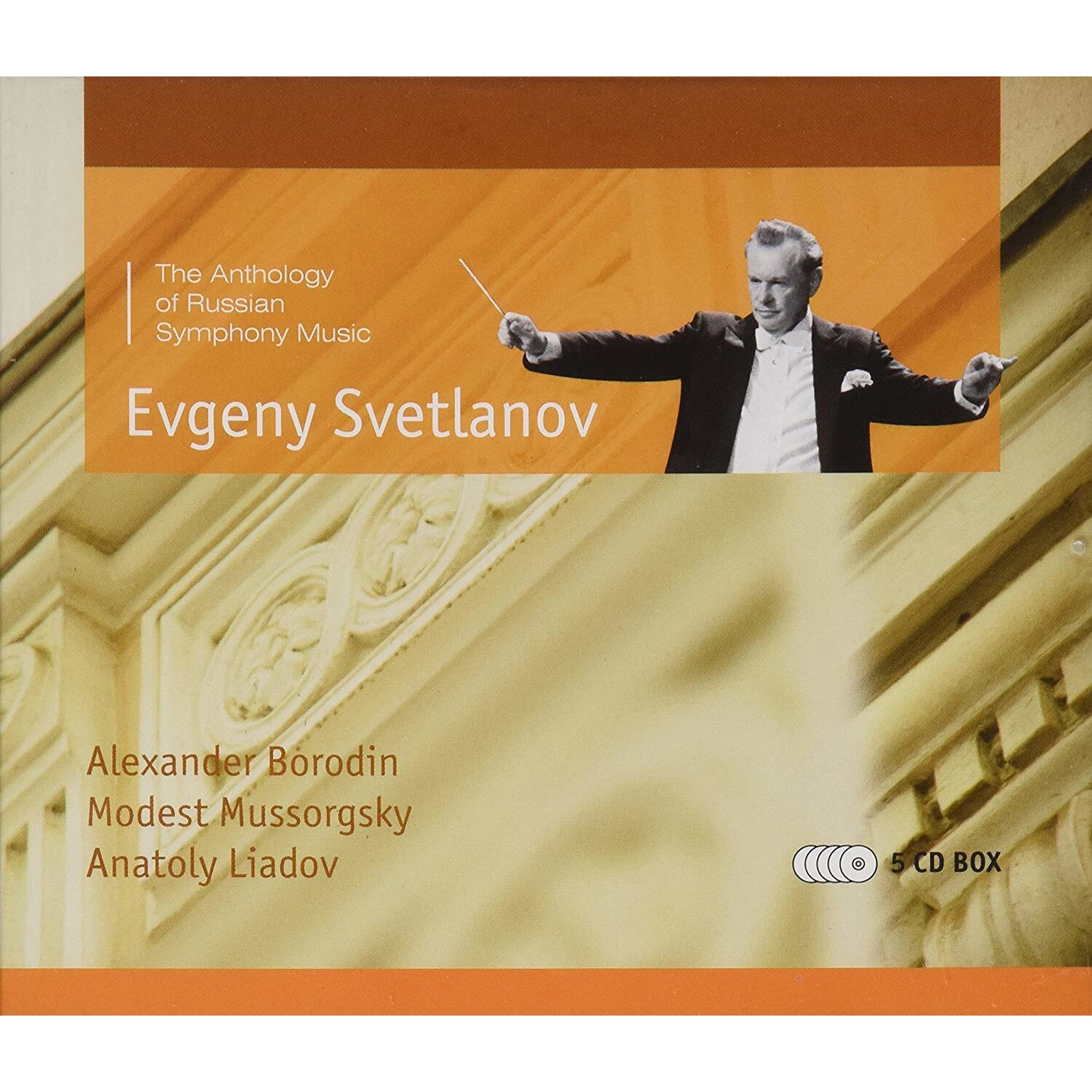 Borodin, Mussorgsky, Lyadov - Orchestral works / Evgeny Svetlanov 5CD - eMAG.ro