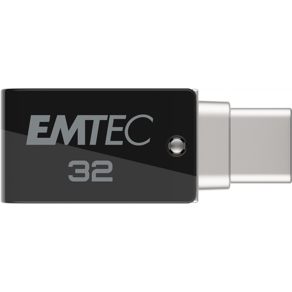 USB памет, EMTEC, T260C, 32 GB, USB 3.2 Gen1, USB-A / USB-C, Черен ...