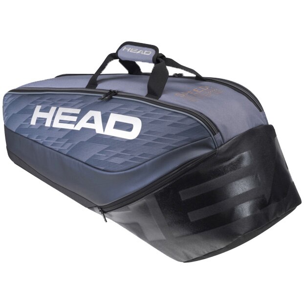 Termobag HEAD Djokovic, 6 rachete, antracit/negru - eMAG.ro