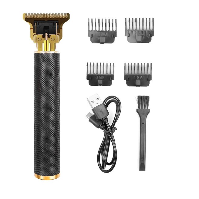 Masina de tuns, Par/Barba, USB, Auriu/Negru - eMAG.ro