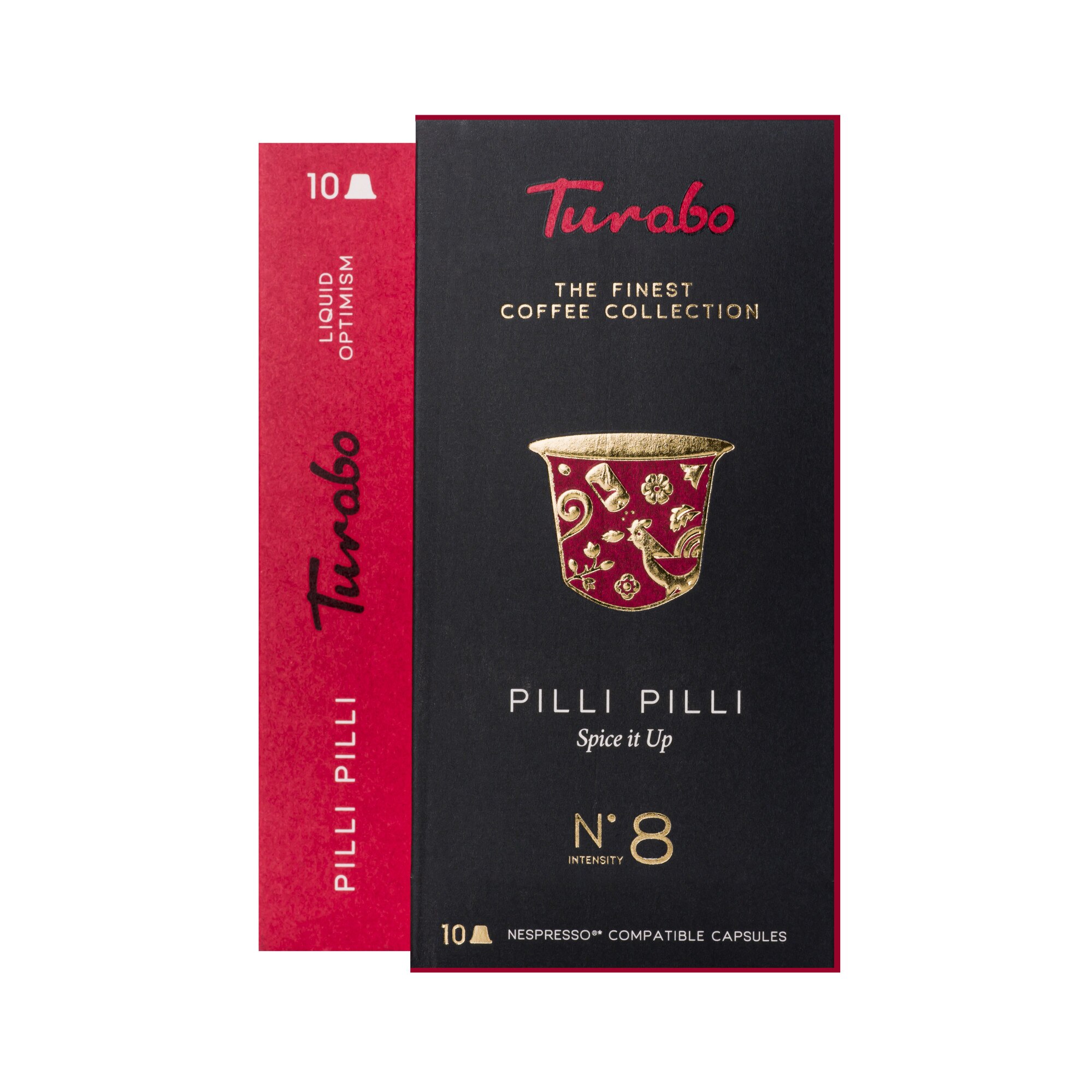 Capsule cafea, TURABO, Spicy Pilli Pilli, 10 capsule compatibile ...