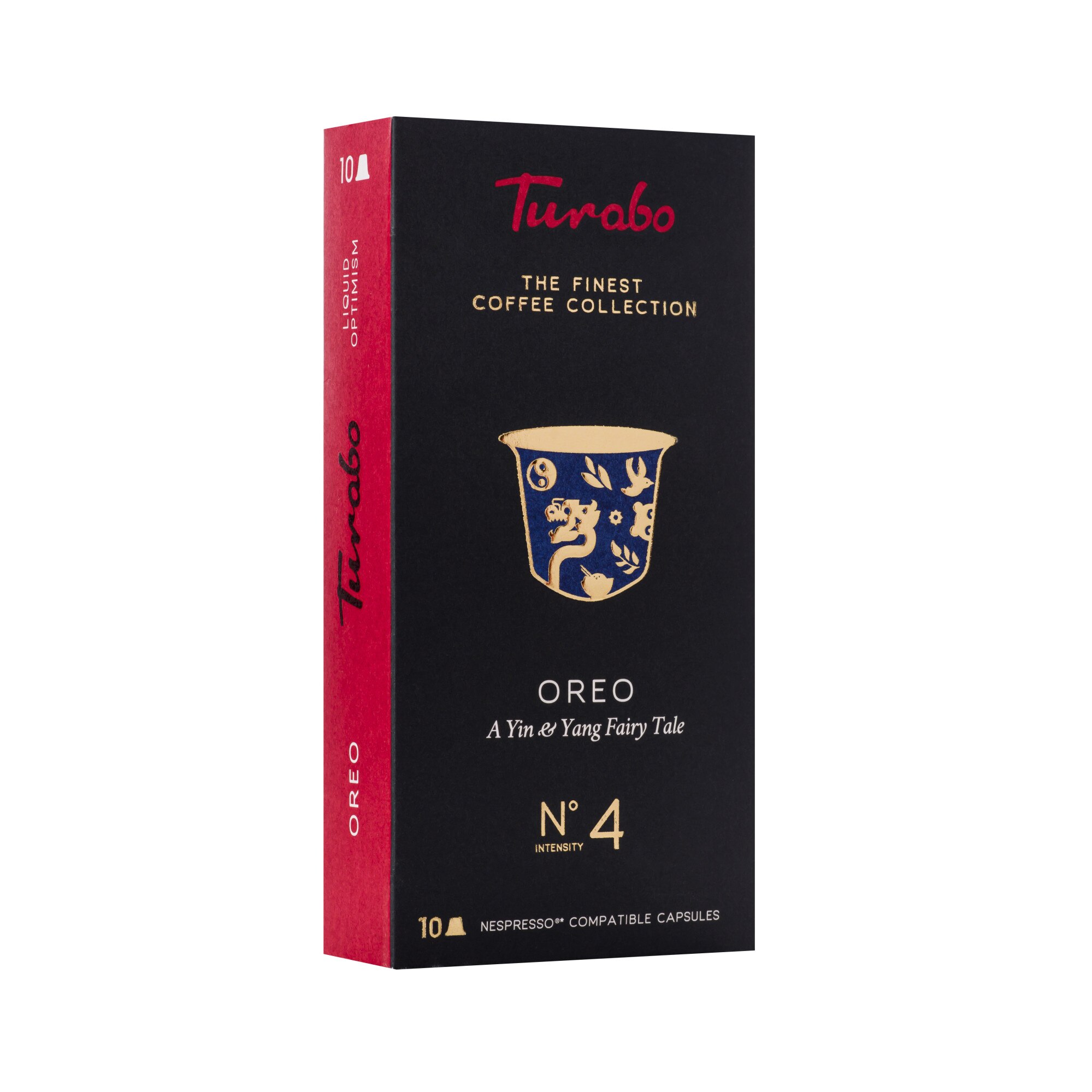 Кафе на капсули, TURABO, Oreo, 10 Nespresso съвместими капсули, 54гр ...