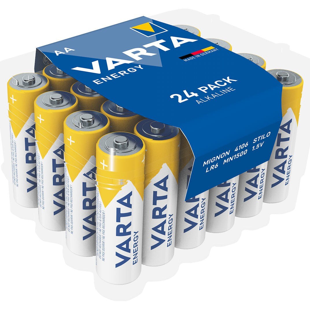 Set 24 Baterii Alkaline Varta AA R6 - eMAG.ro
