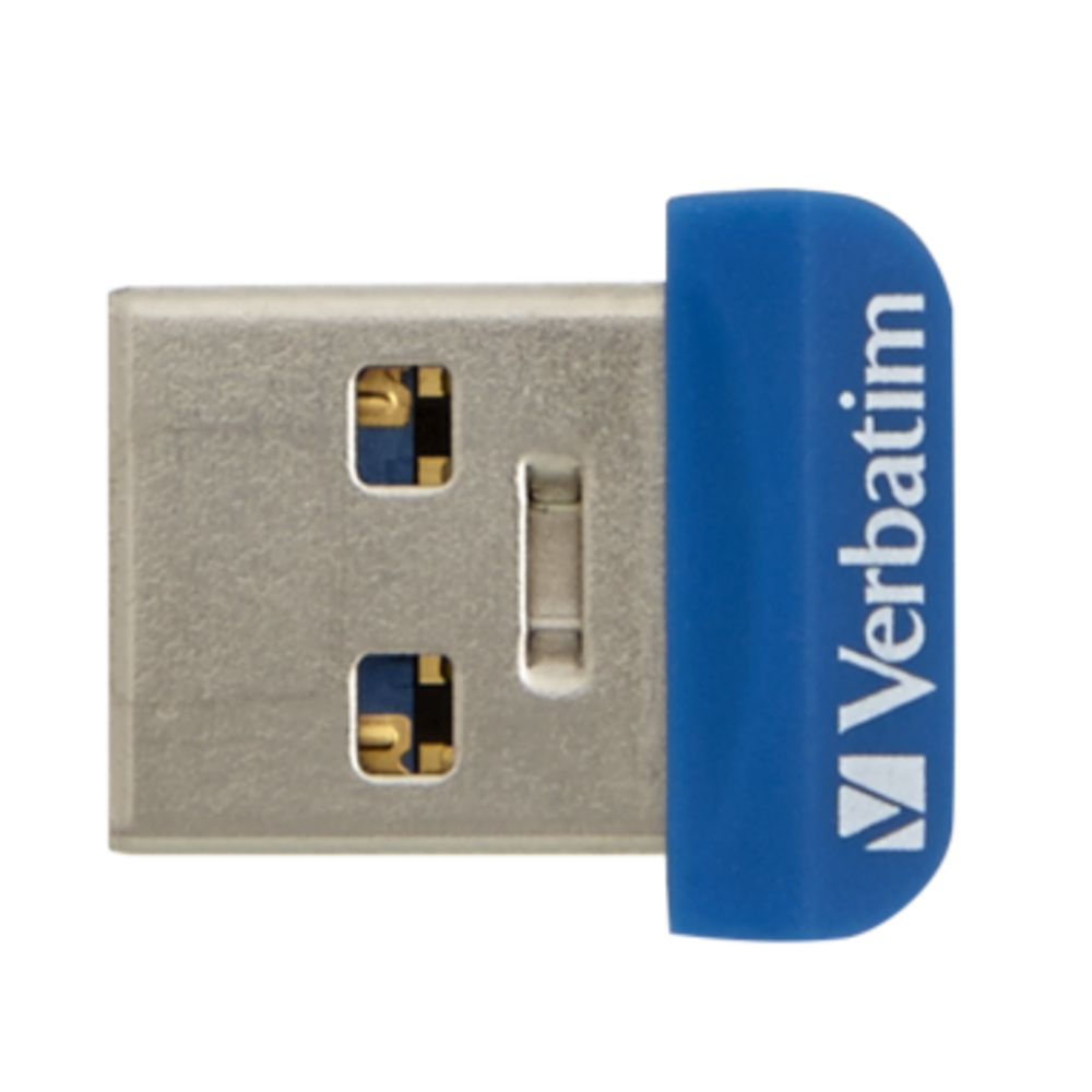 Memorie USB, Verbatim, 16 GB, USB 3.2, 80/25 MB/s, Albastru/Argintiu ...