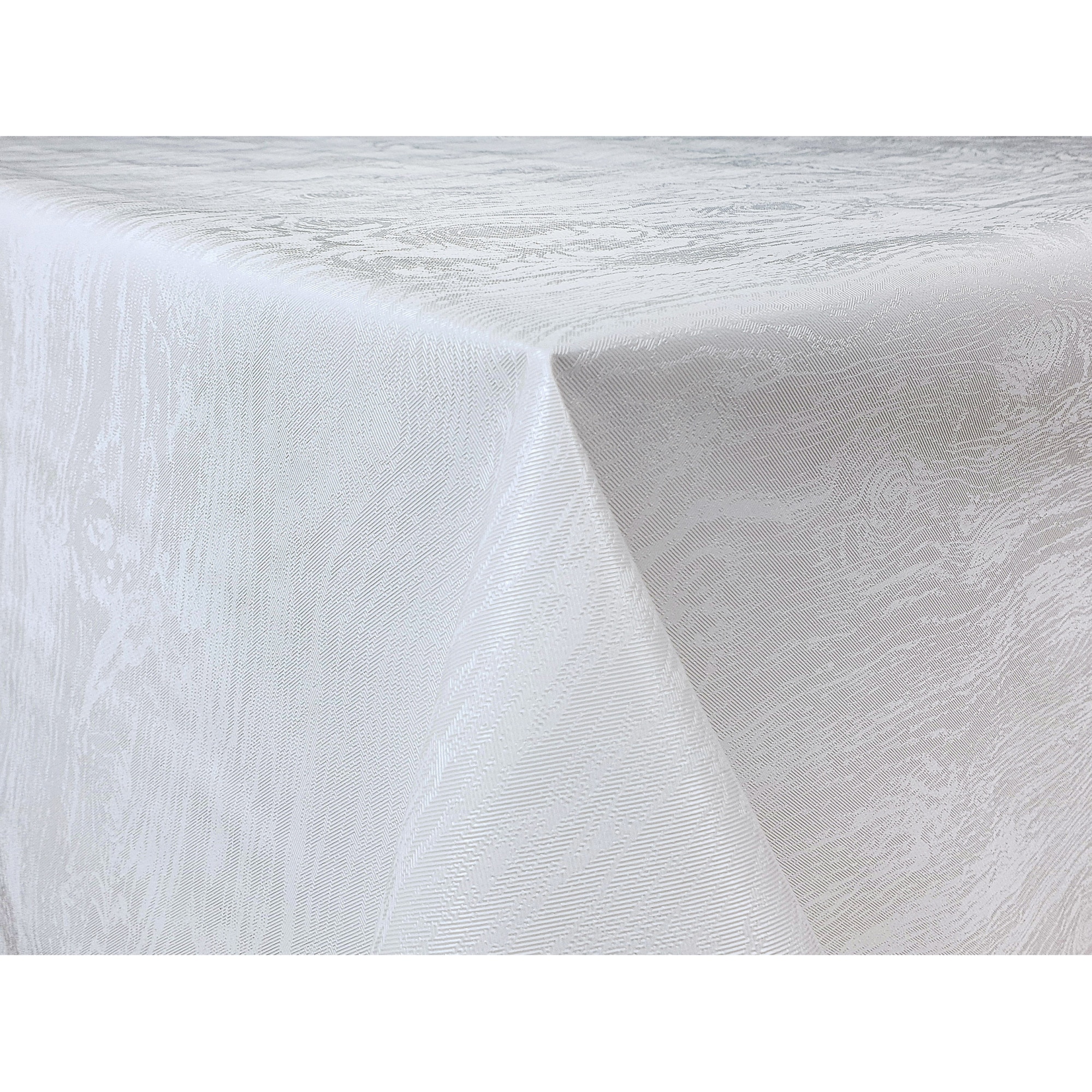 Fata tip musama de masa, 140 x 140 cm, DecoMeister®, Model Alb, CA292 ...