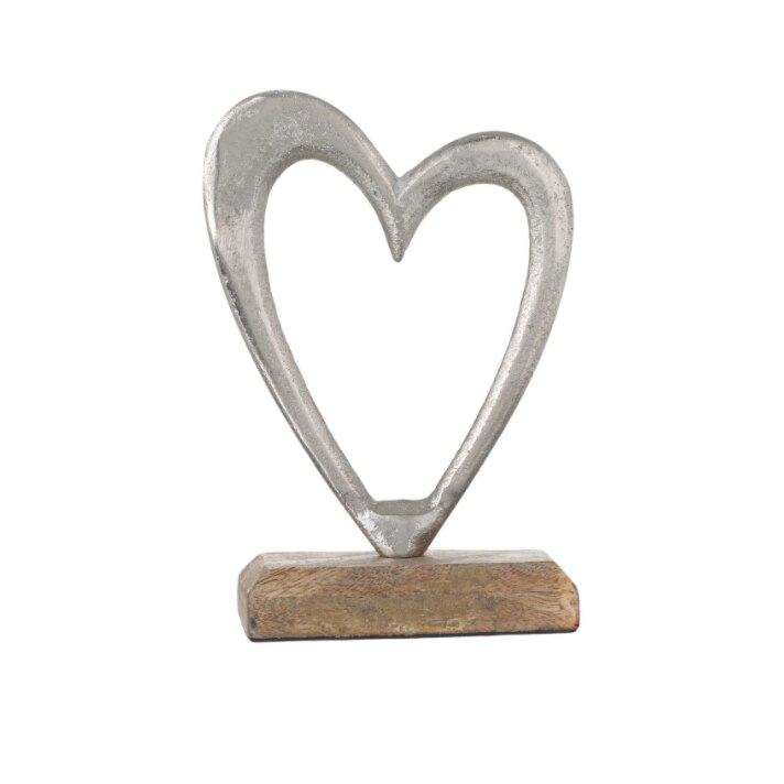 Inima metalica, 12x5x17 cm - eMAG.ro