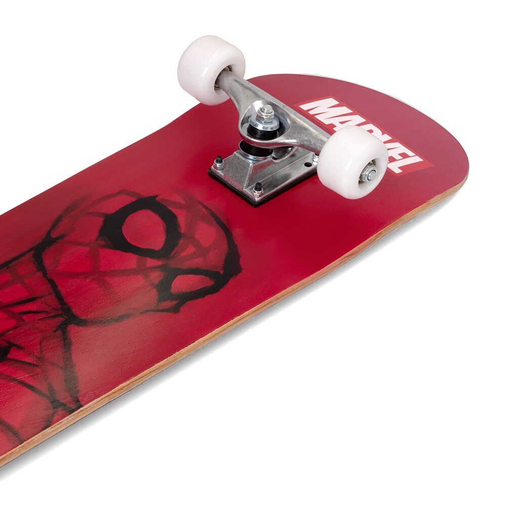 Skateboard Seven Big Wooden, Spiderman, Rosu - eMAG.ro