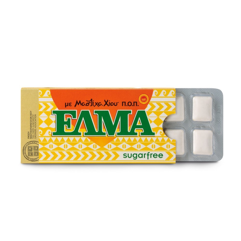 Guma de mestecat cu Mastic Gum fara zahar, Chios 13g - eMAG.ro