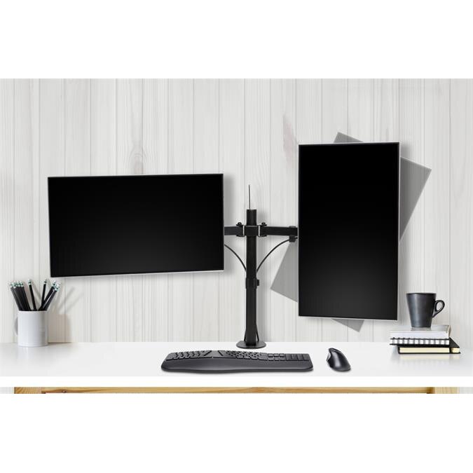 Stand monitor Kensington, SmartFit Ergo Dual, Negru - eMAG.ro
