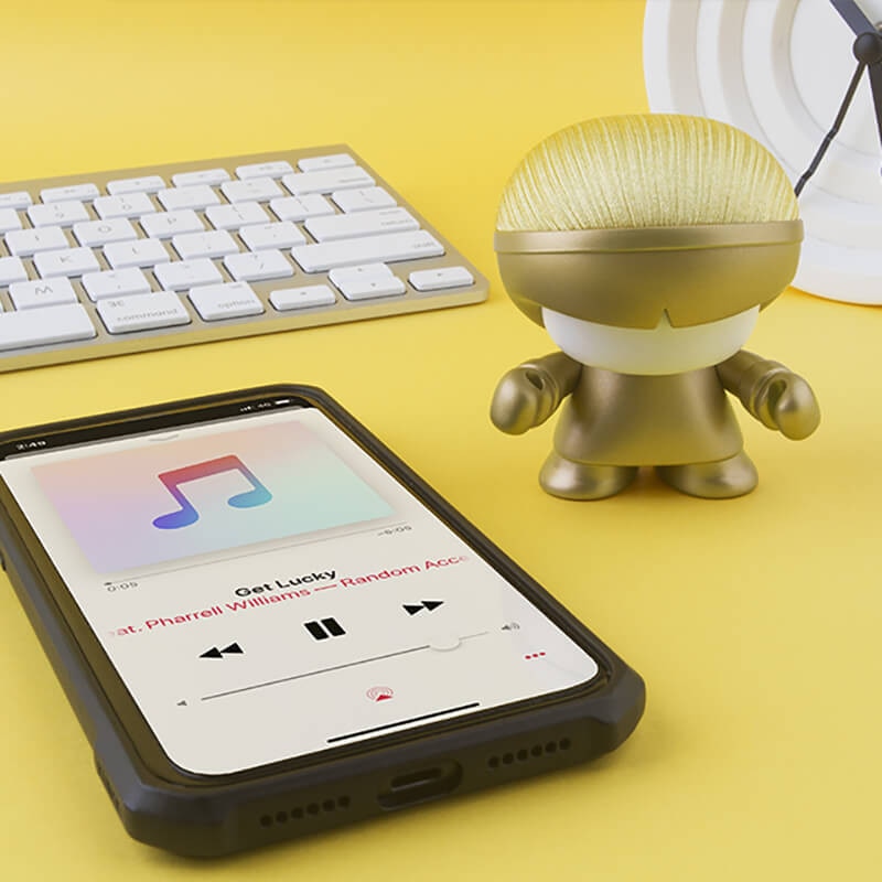 Преносима Bluetooth колонка Xoopar Mini Xboy Gold - eMAG.bg