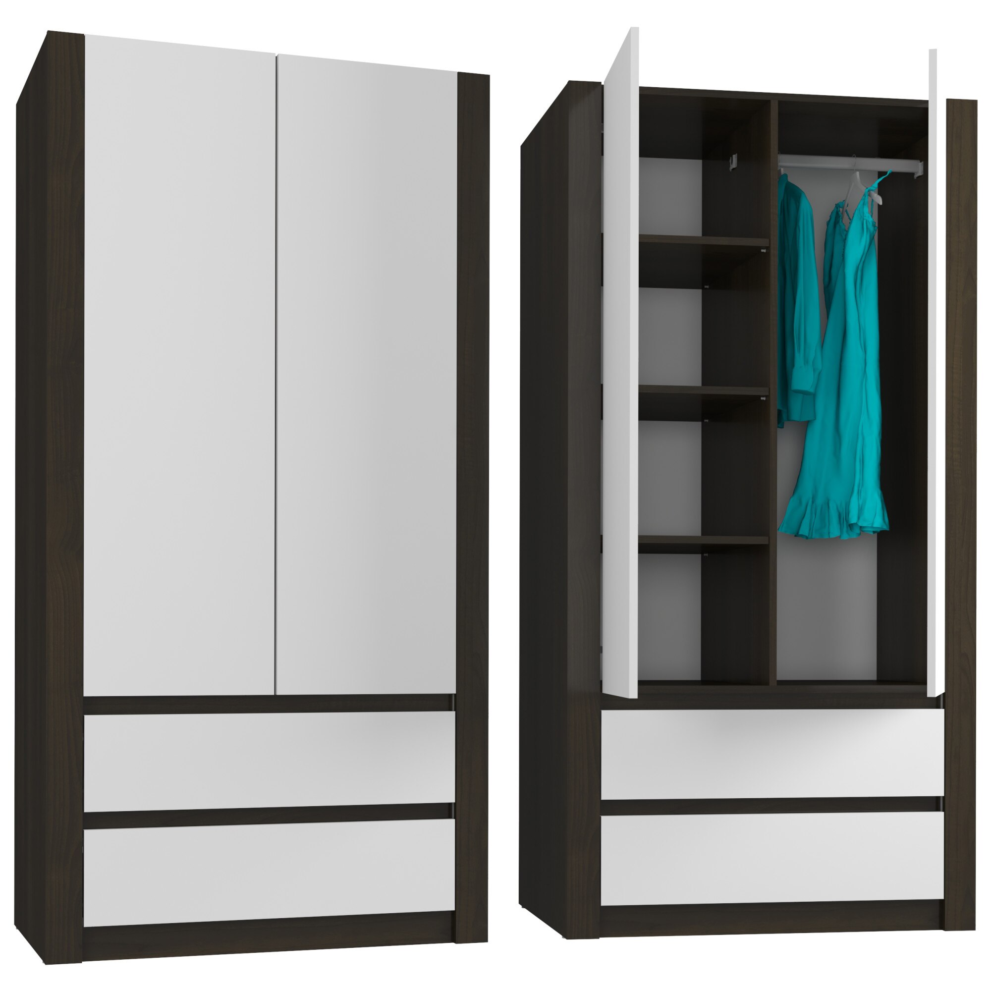 Dulap, PVC, B-20 wenge mix - eMAG.ro