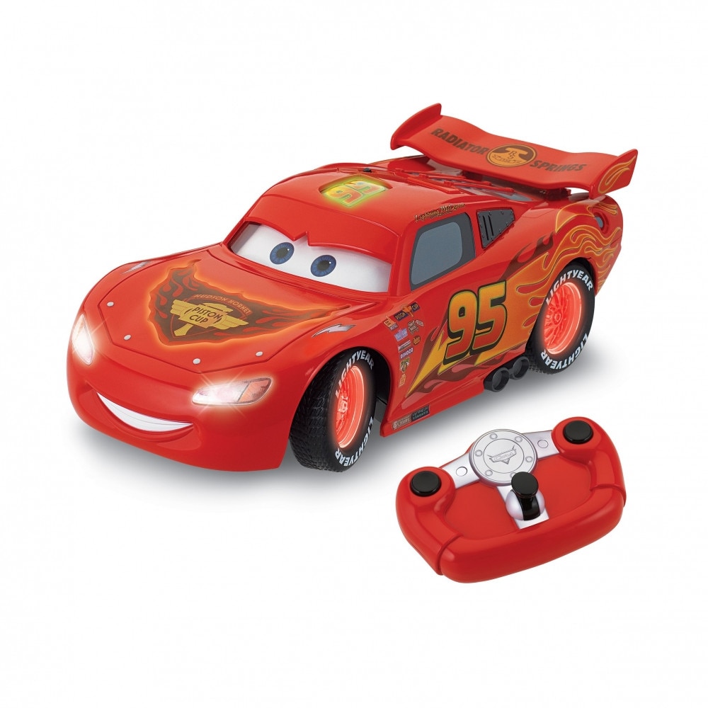 Masinuta cu telecomanda Disney Cars Fulger McQueen - eMAG.ro