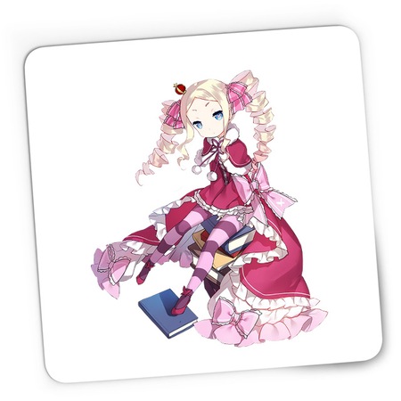 Egérpad Gaming Re Zero Beatrice Library Book Magic Tsundere rajzok ...