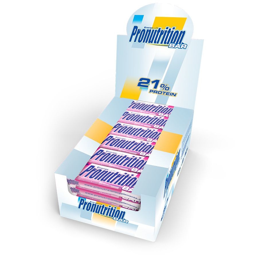 Cutie 24 Batoane Proteice Pronutrition Bar Capsuni 55g Emag Ro