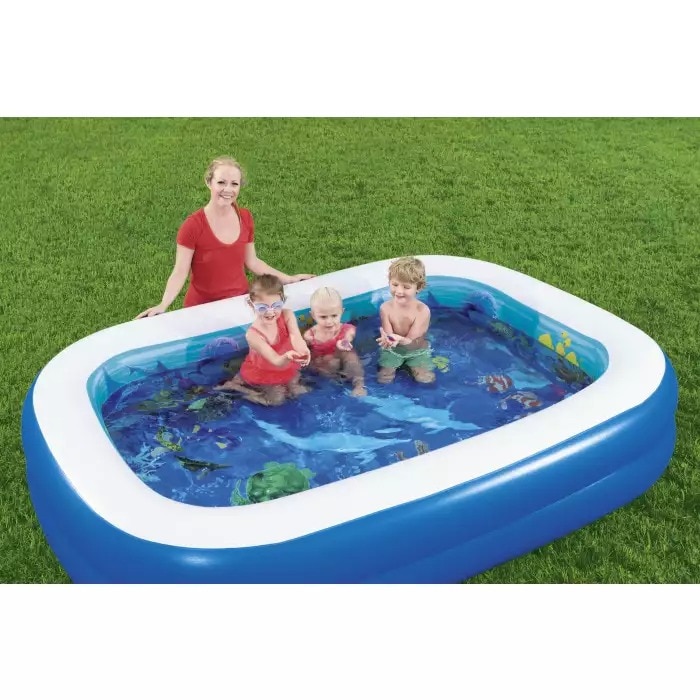 Piscina gonflabila Bestway, Undersea Adventure Pool, 2.62m x 1.75m x ...