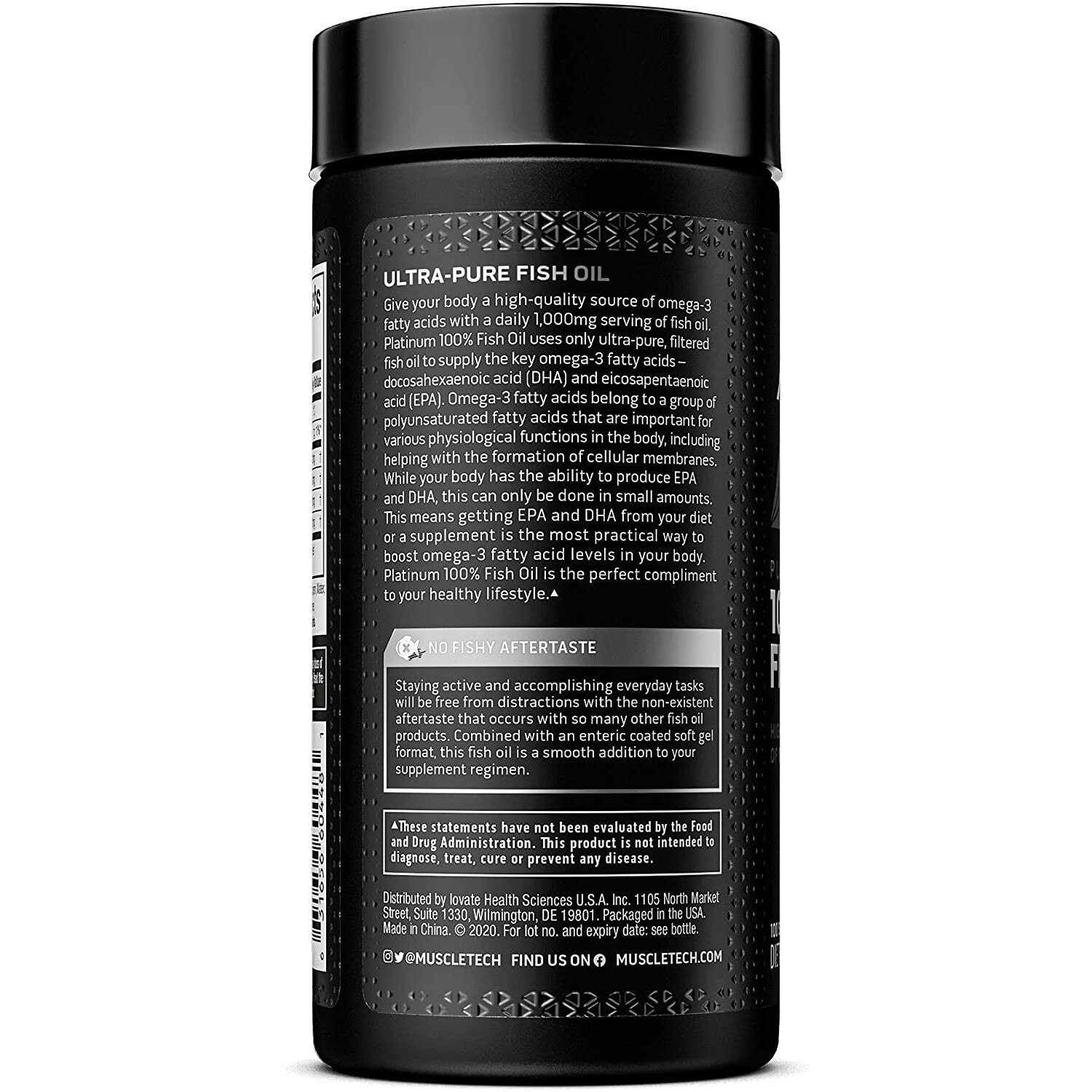 Sursa de Acizi Grasi Omega-3, 100% Omega Fish Oil, Platinum - eMAG.ro