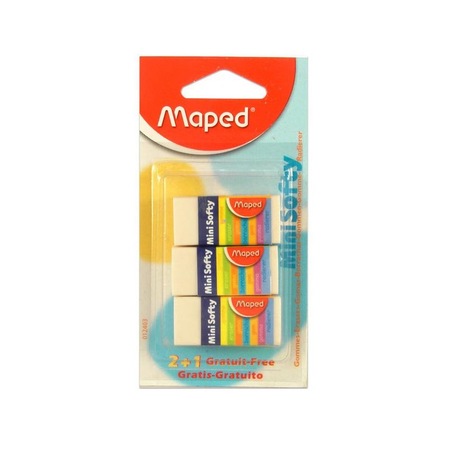 Set 3 Radiere, Maped, Alb - eMAG.ro