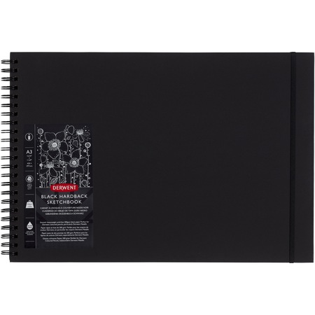 Derwent professzionális rajz és vázlatfüzet, A3, spirálos, 40 lap, 200 ...