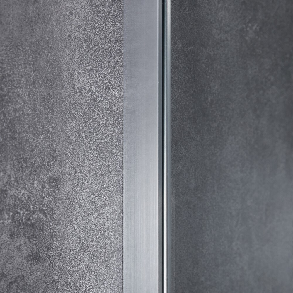 Paravan perete de dus fix, tip Walk-in, Manopera Relax, 80x190 sticla ...