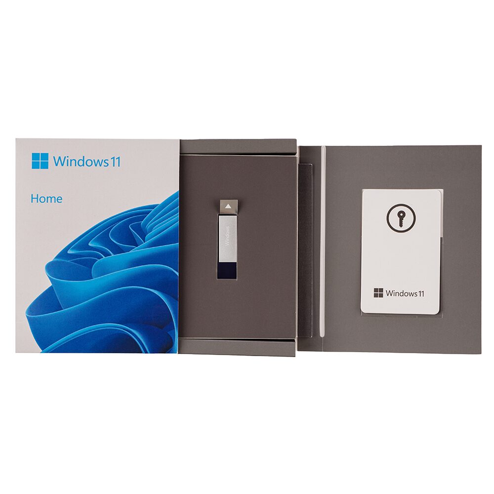 Microsoft® Windows 11 HOME 32-bit/64-bit ENG INTL USB FPP P2 - eMAG.ro
