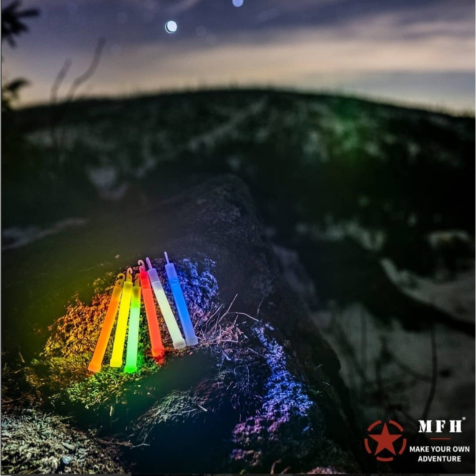 Bat luminos camping, 35x2,5 cm, Rosu - eMAG.ro