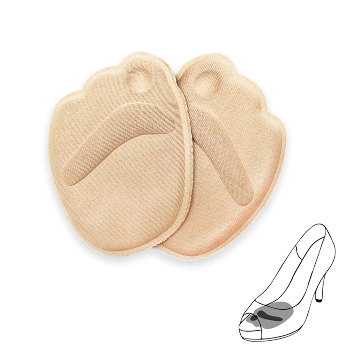 Set 2 bucati pernute metatarsiene zenifique®, pentru orice tip de ...