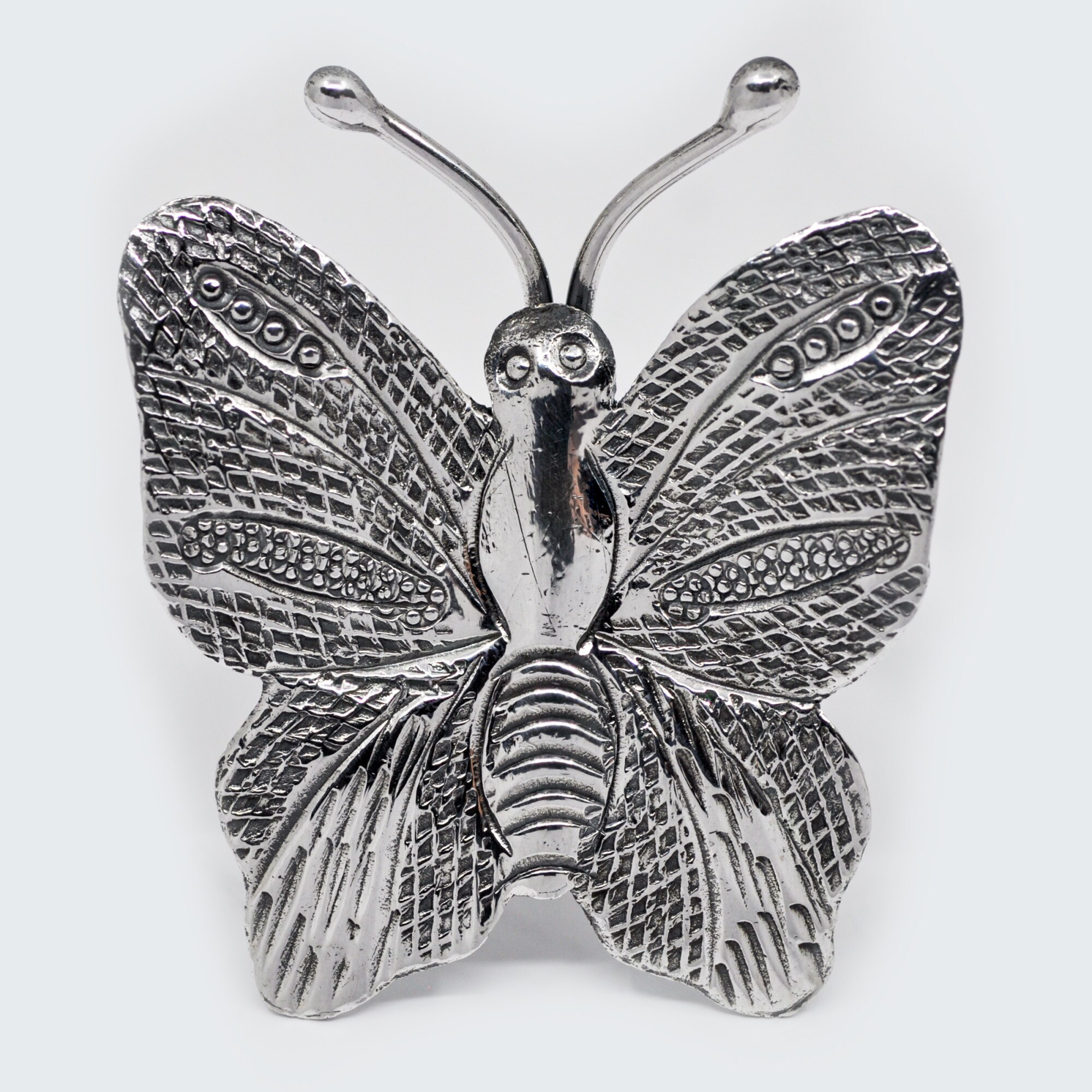 Inel Argint Statement, Reglabil, Fluture Chaisai, Argintiu - eMAG.ro