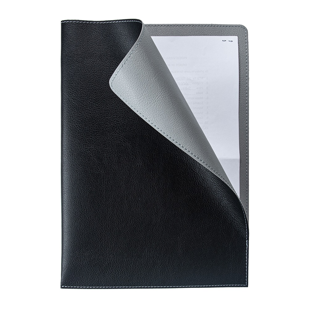 Mapa documente tip clipboard, A4, negru/gri - eMAG.ro