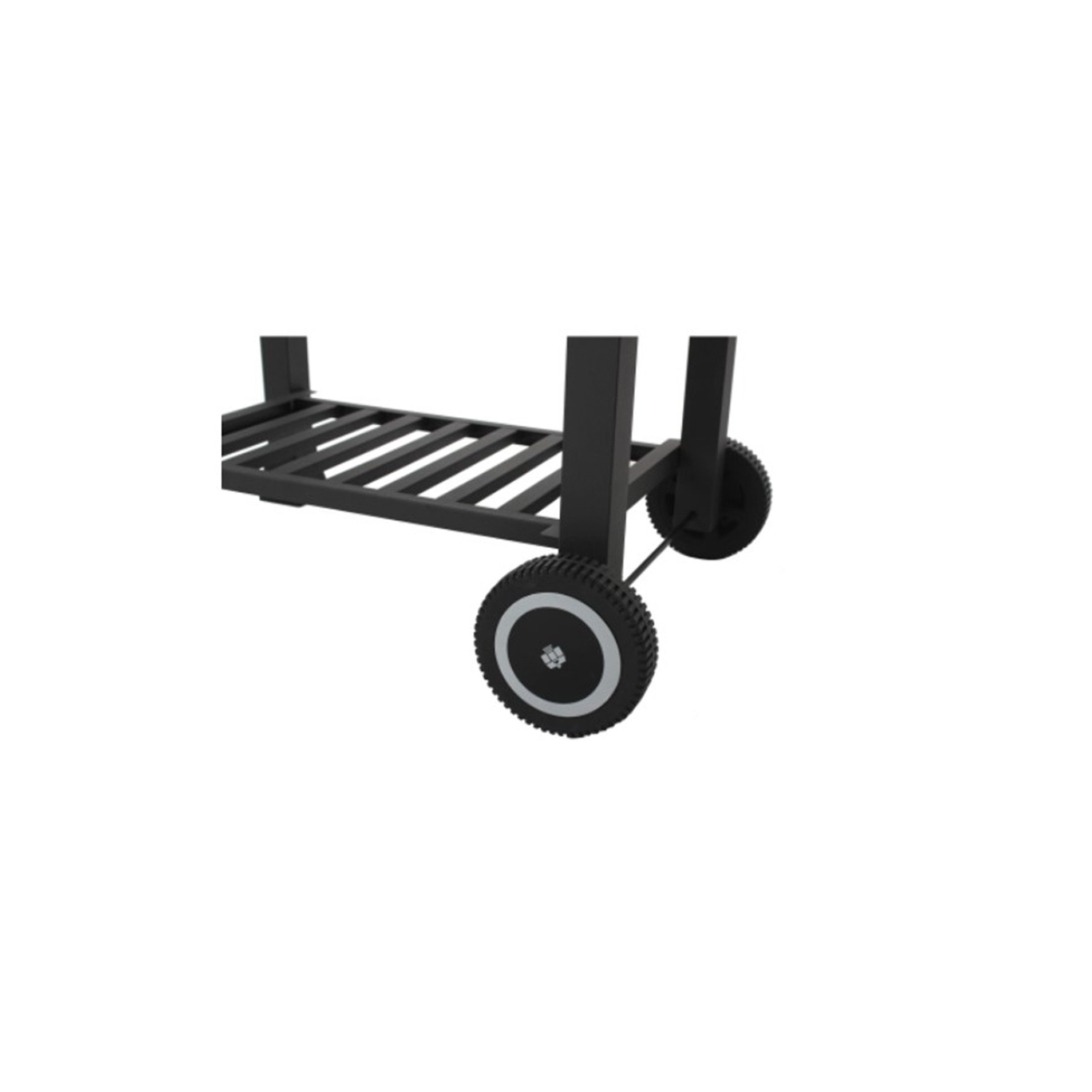 Gratar metalic de gradina pe carbuni OMC, 114x107x68 cm, cu grill de ...