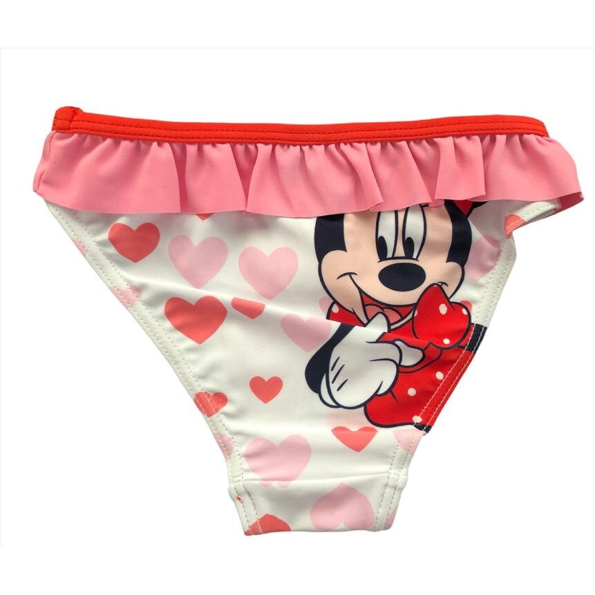 Slip baie Minnie Mouse inimioare Roz 92 CM - eMAG.ro