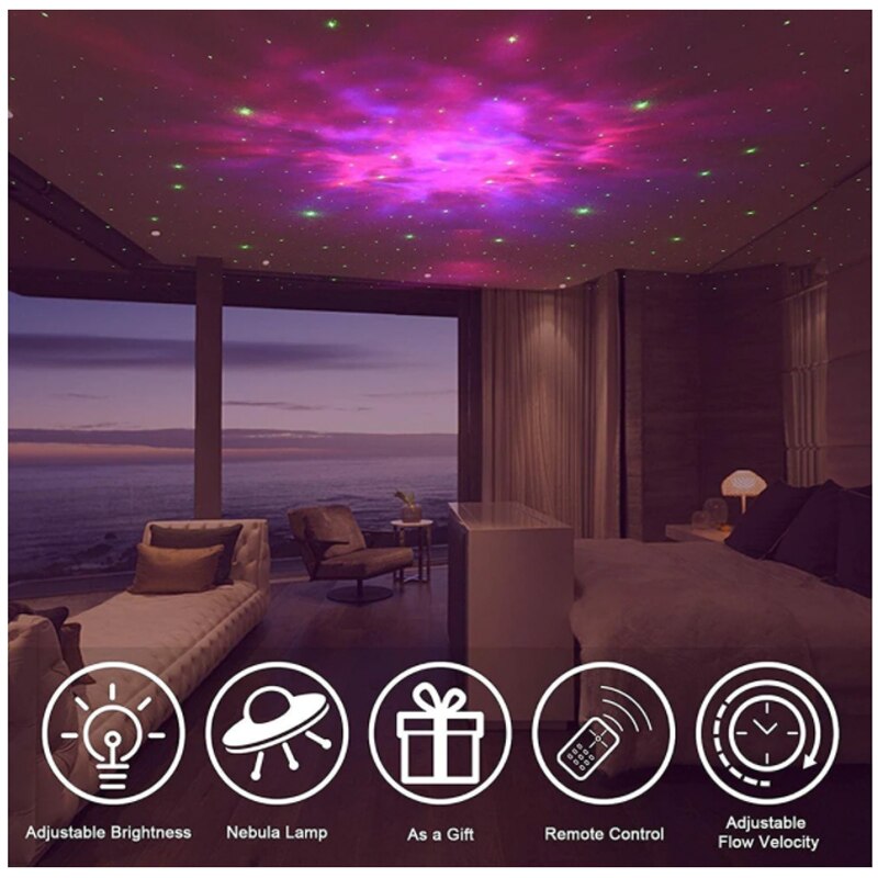 Lampa led cu proiector galaxy astronaut starry sky - eMAG.ro