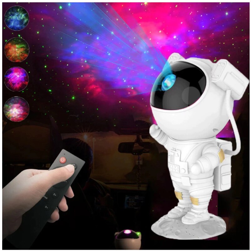 Lampa led cu proiector galaxy astronaut starry sky - eMAG.ro