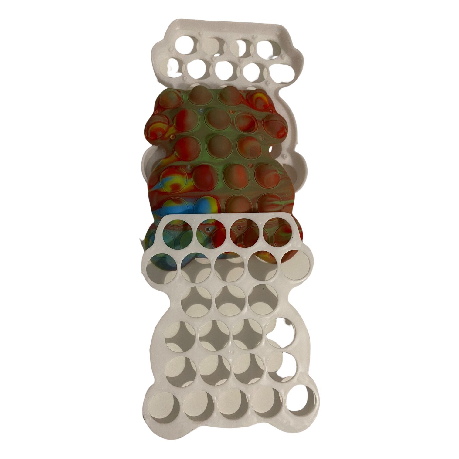 Jucarie POP IT!, Dimple, antistres, din silicon si plastic, inima ...
