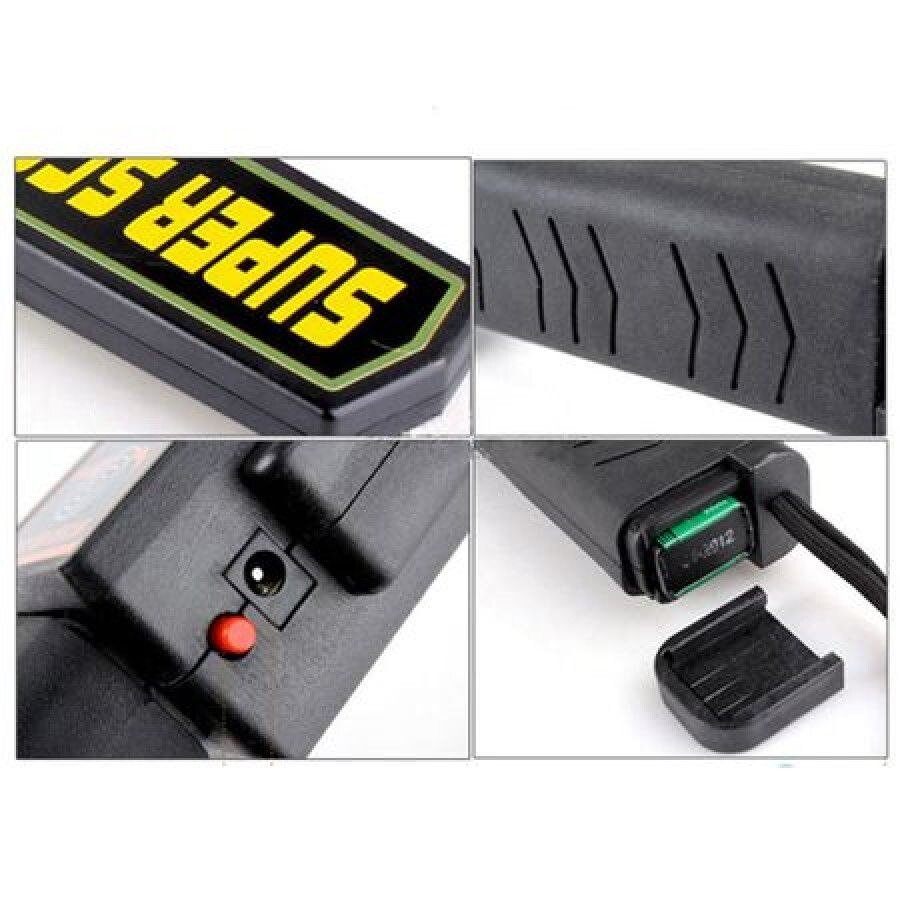 Detector metale SYNO, tip baston pentru securitate si paza, impermeabil ...