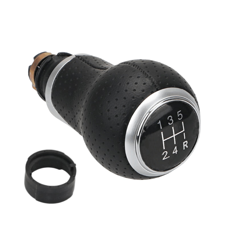 Nuca schimbator viteze piele perforata 5 trepte Audi Seat Skoda VW ...