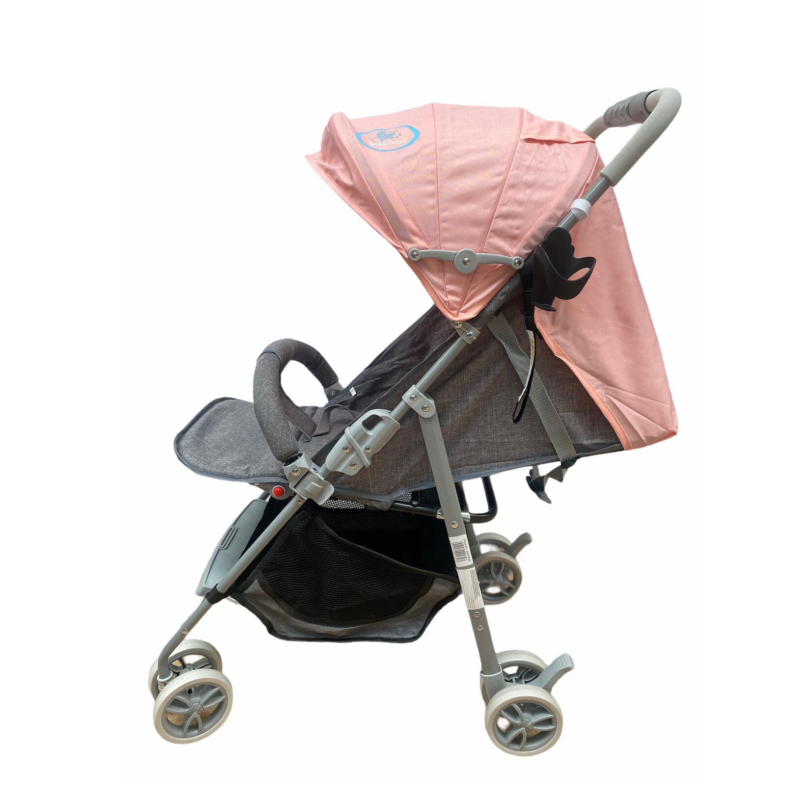 Carucior sport, L-Sun, ultra-usor, compact, roz - eMAG.ro
