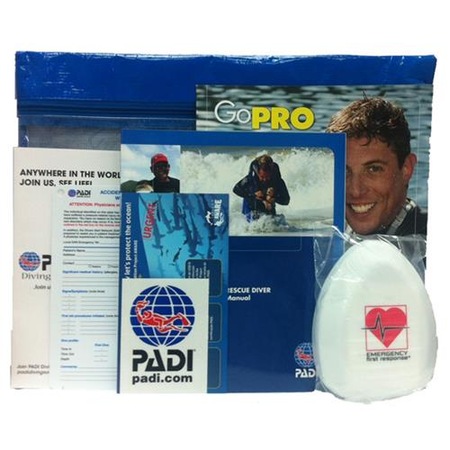 Set manual pentru curs scafandru de salvare, cu tablita "Accident ...