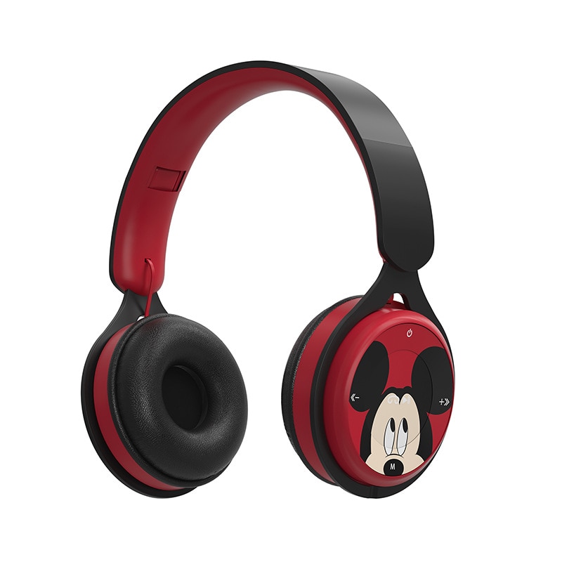 Casti audio wireless pentru copii, cu personaje animate Mickey Mouse ...