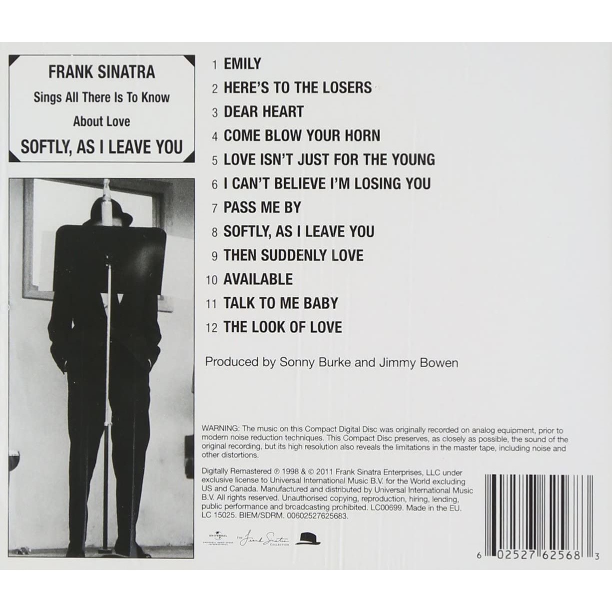 Frank Sinatra - Softly, As I Leave You - eMAG.ro