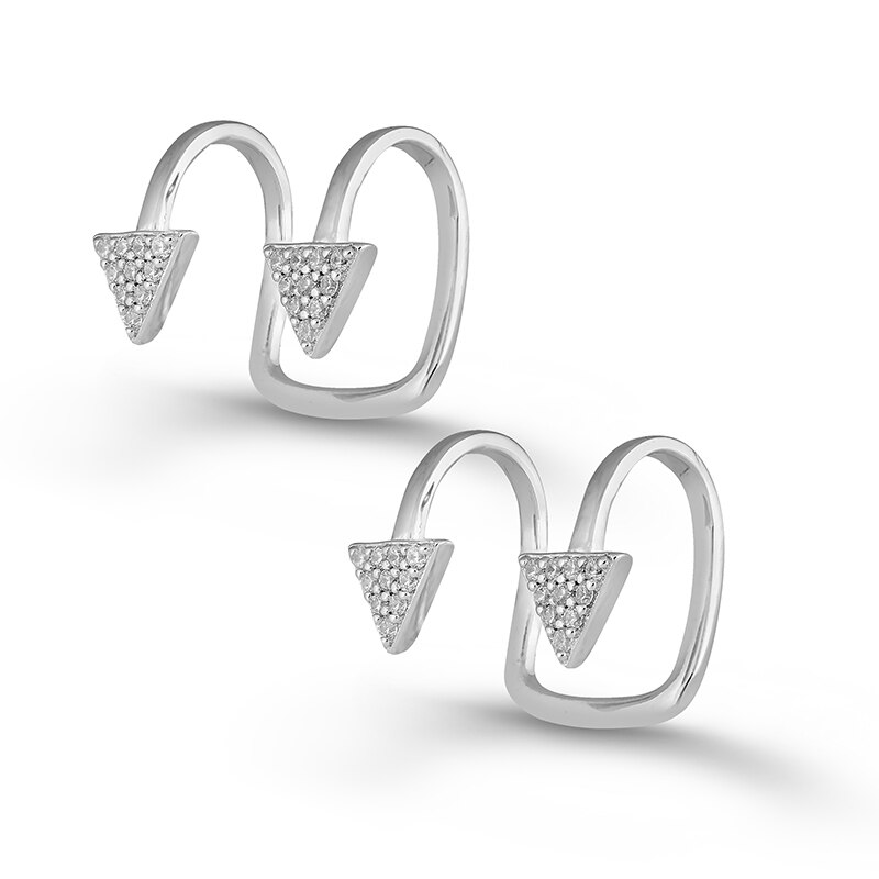 Cercei Argint 925 CZ CARLA M, XME12997A - eMAG.ro