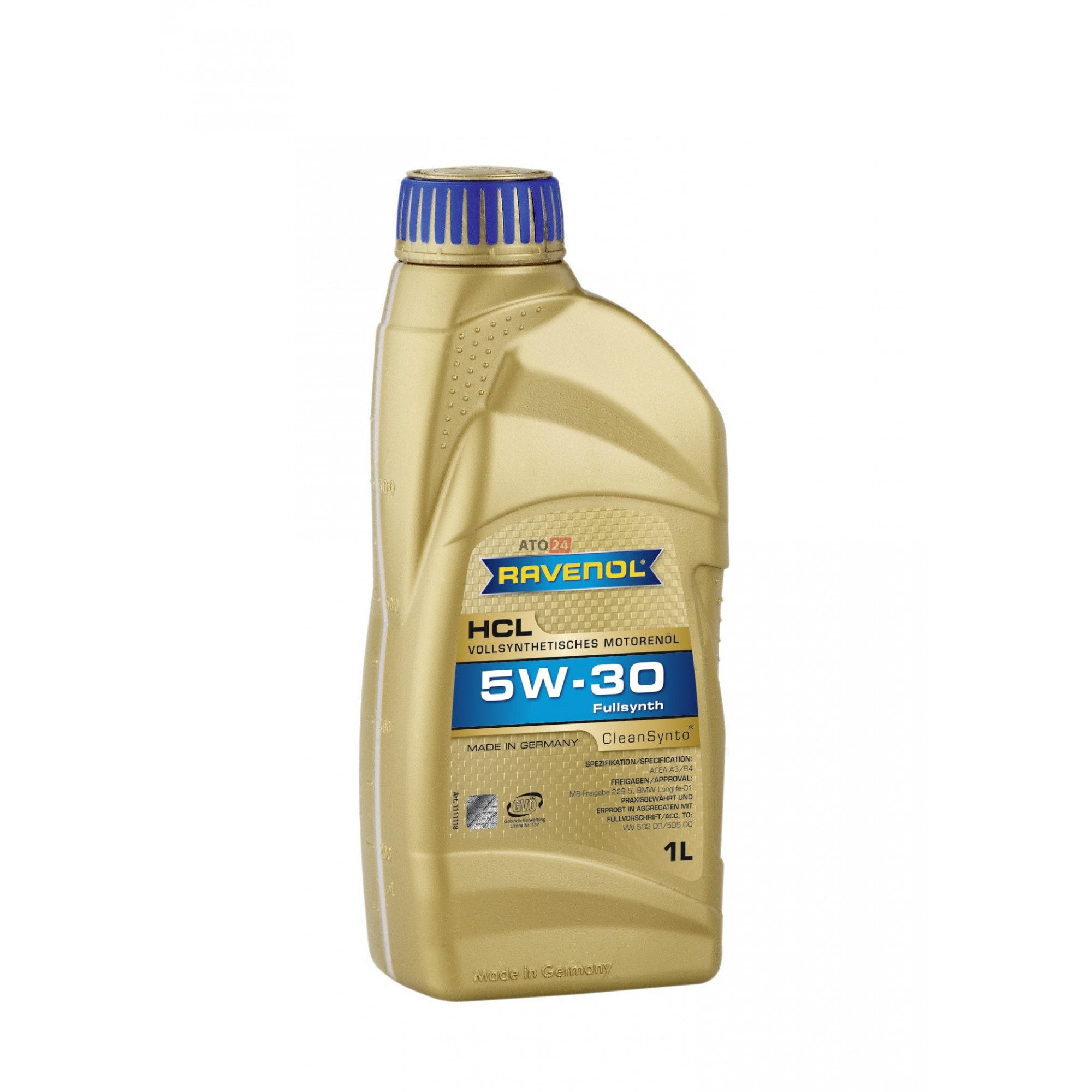 Моторно масло Ravenol Oil - HCL 5W-30, 1л - eMAG.bg